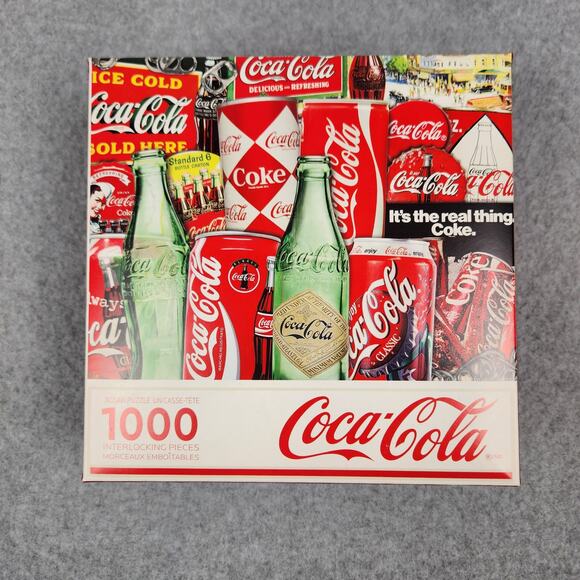 Coca Cola | Games | Coca Cola Then And Now 00 Piece Jigsaw Puzzle New ...